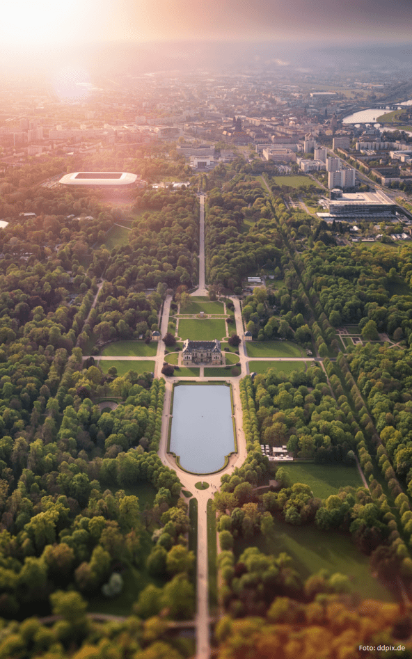 The green side of Dresden - Grosser Garten, Pillnitz & Alaunpark